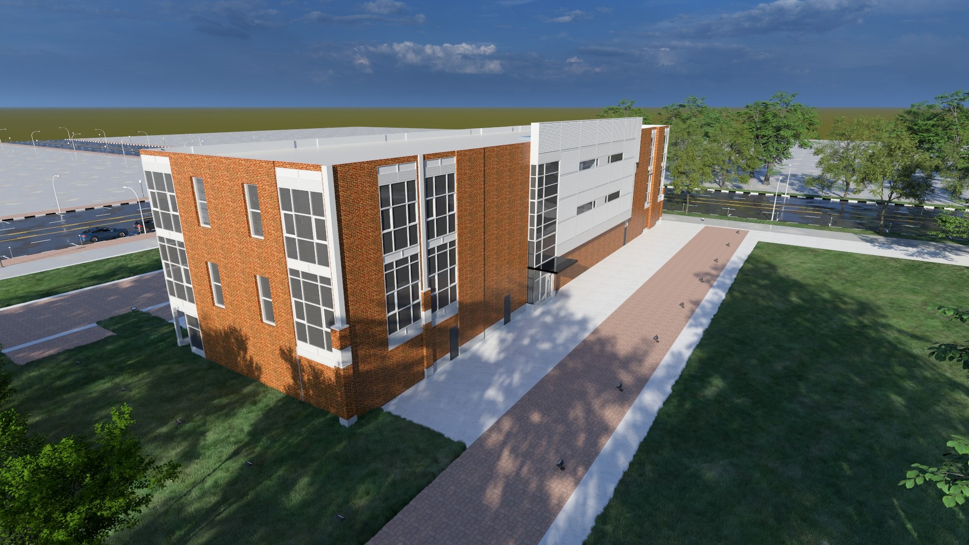 Mixed Use Building Multi Family Model - TurboSquid 2291642