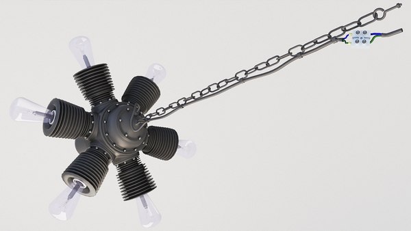Loft lamp engine 3D model - TurboSquid 1526775