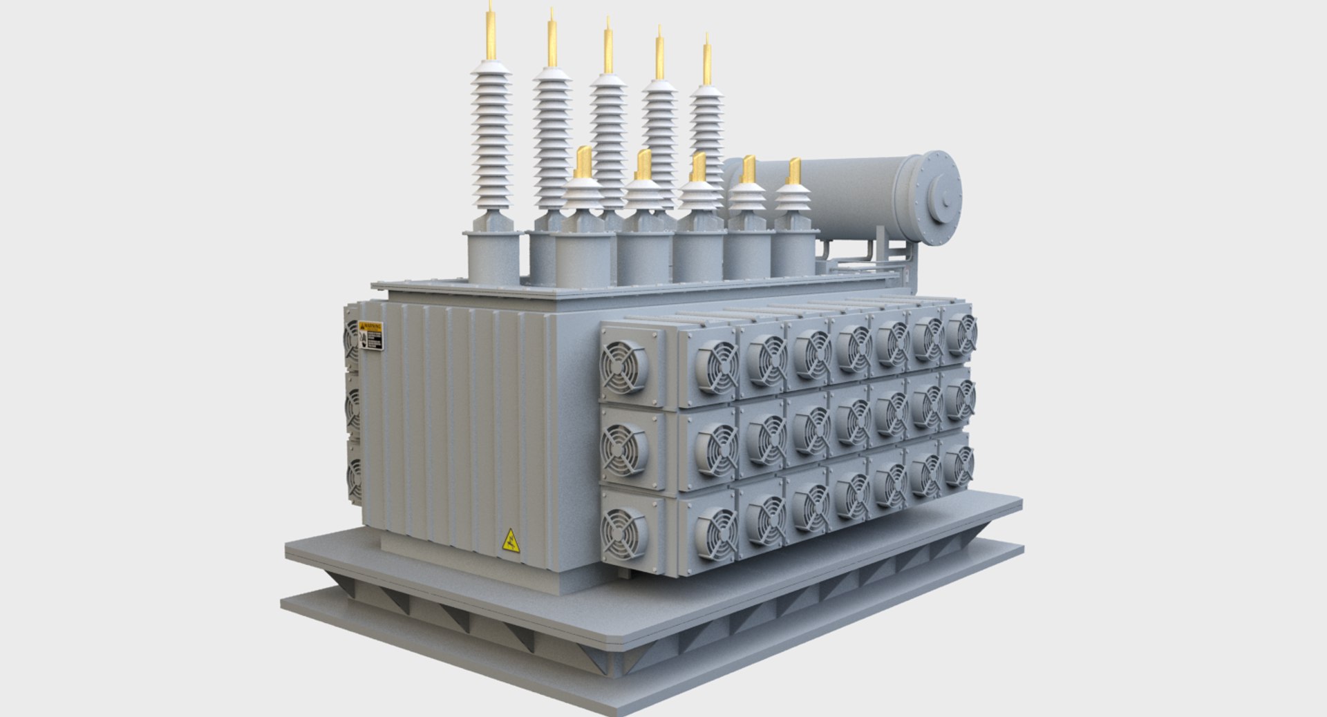 3D Power Transformer - TurboSquid 1228380
