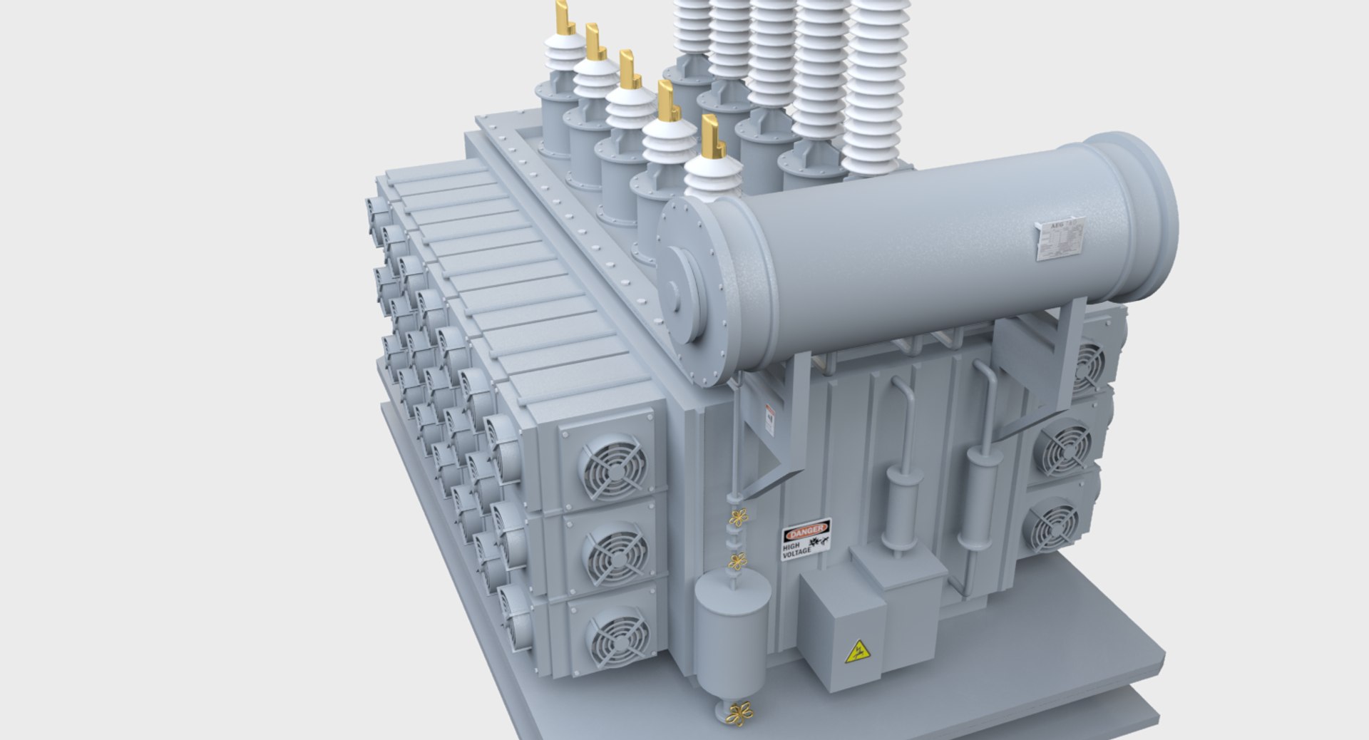 3D Power Transformer - TurboSquid 1228380