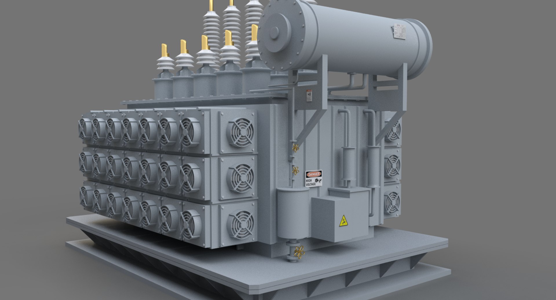 3D Power Transformer - TurboSquid 1228380