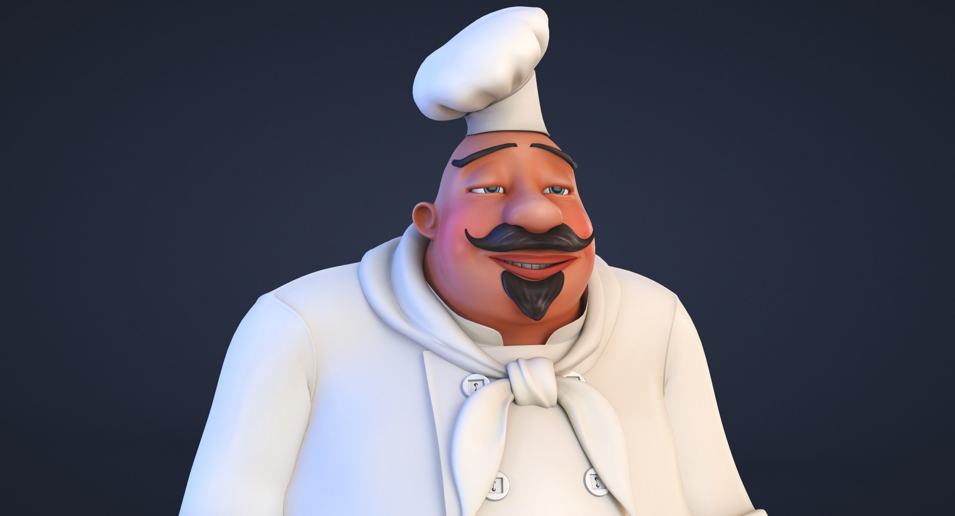 3D Chef People Character - TurboSquid 1285187