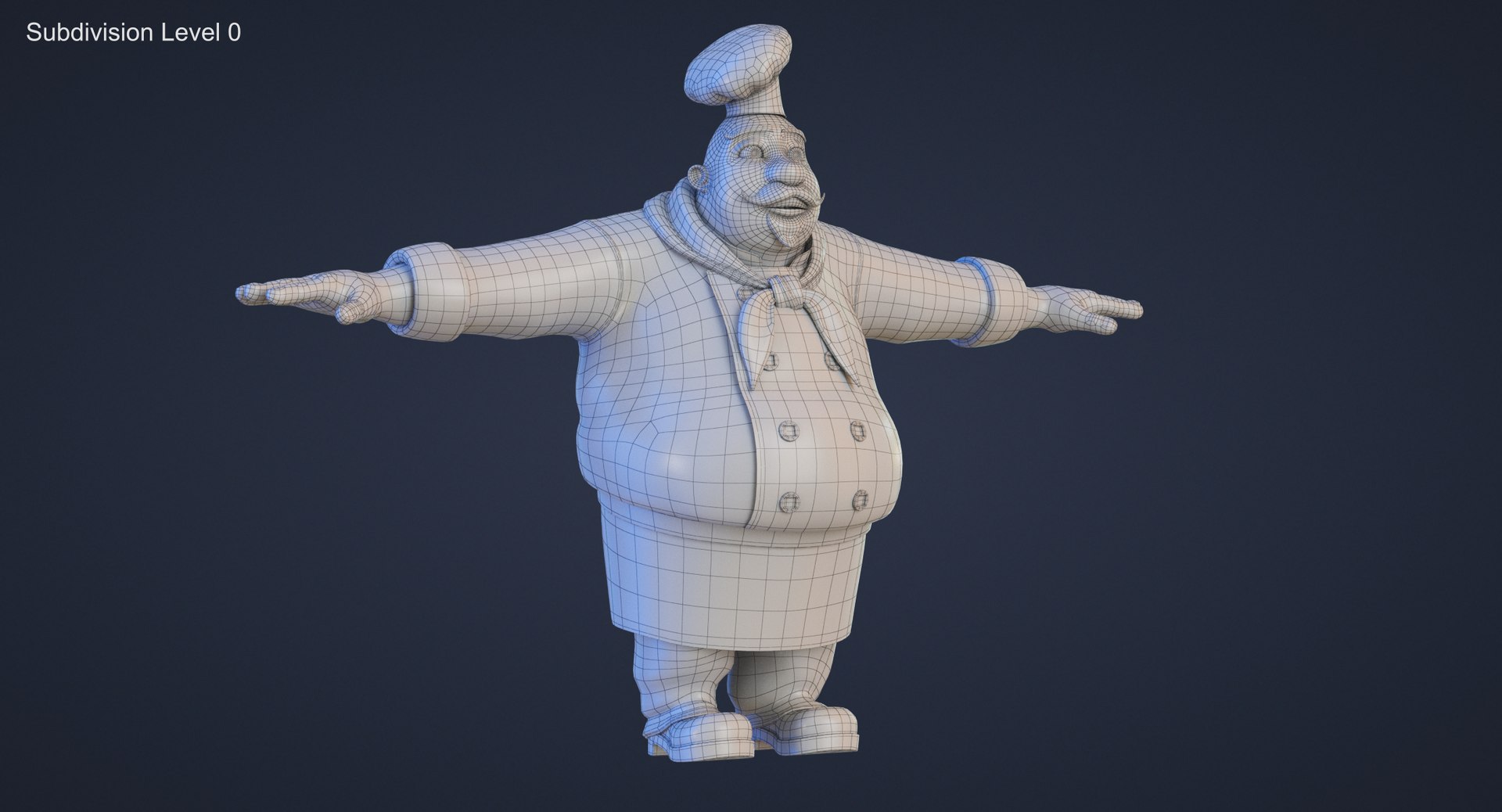 3D Chef People Character - TurboSquid 1285187