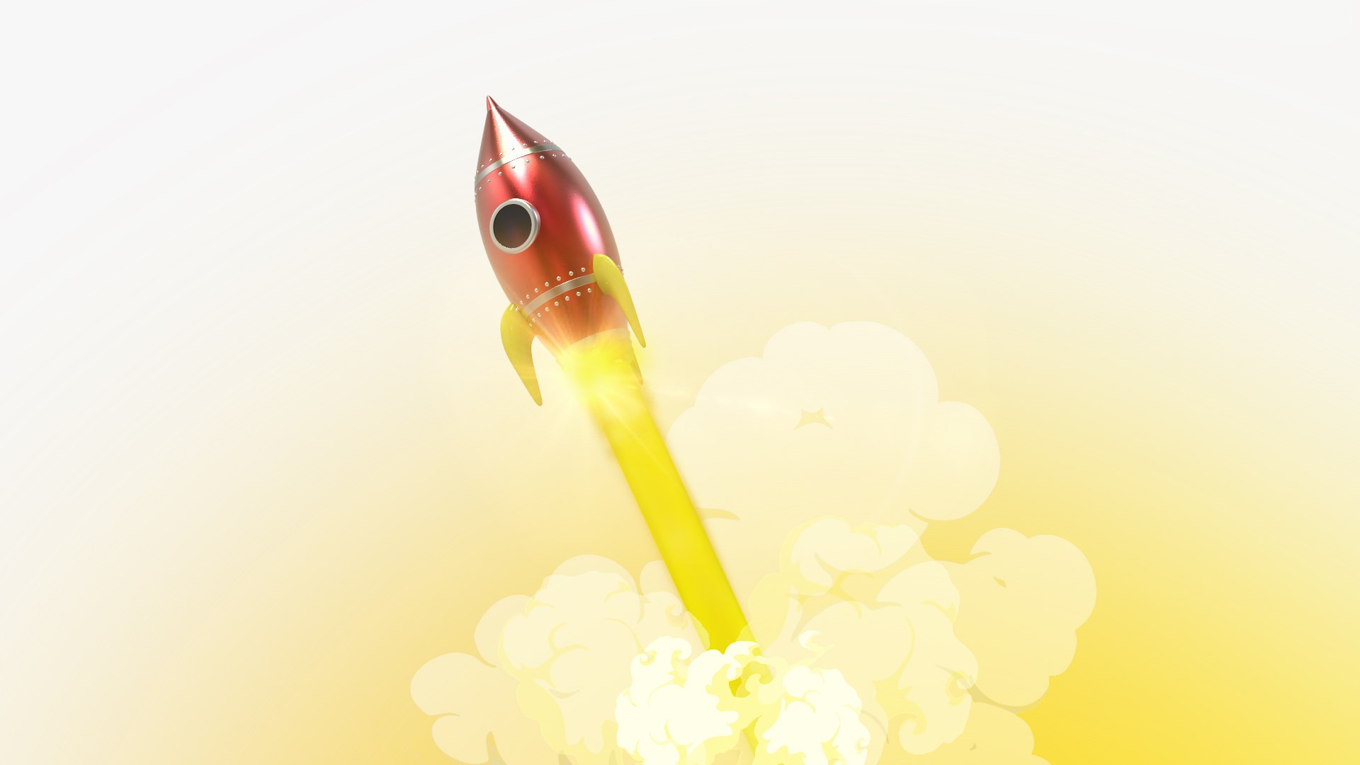 Cartoon Rocket 3D Model - TurboSquid 1918063