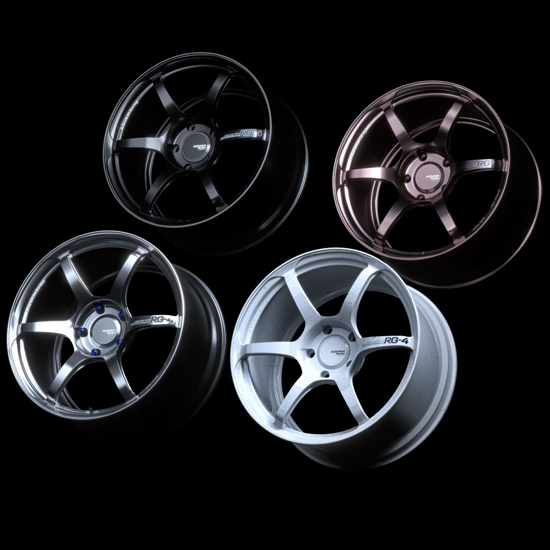 3D Model ADVAN Racing RG4 - TurboSquid 1865717