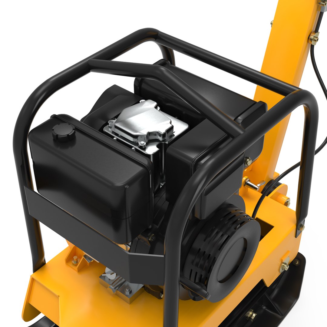 Diesel Vibratory Plate Compactor Model - TurboSquid 1983857