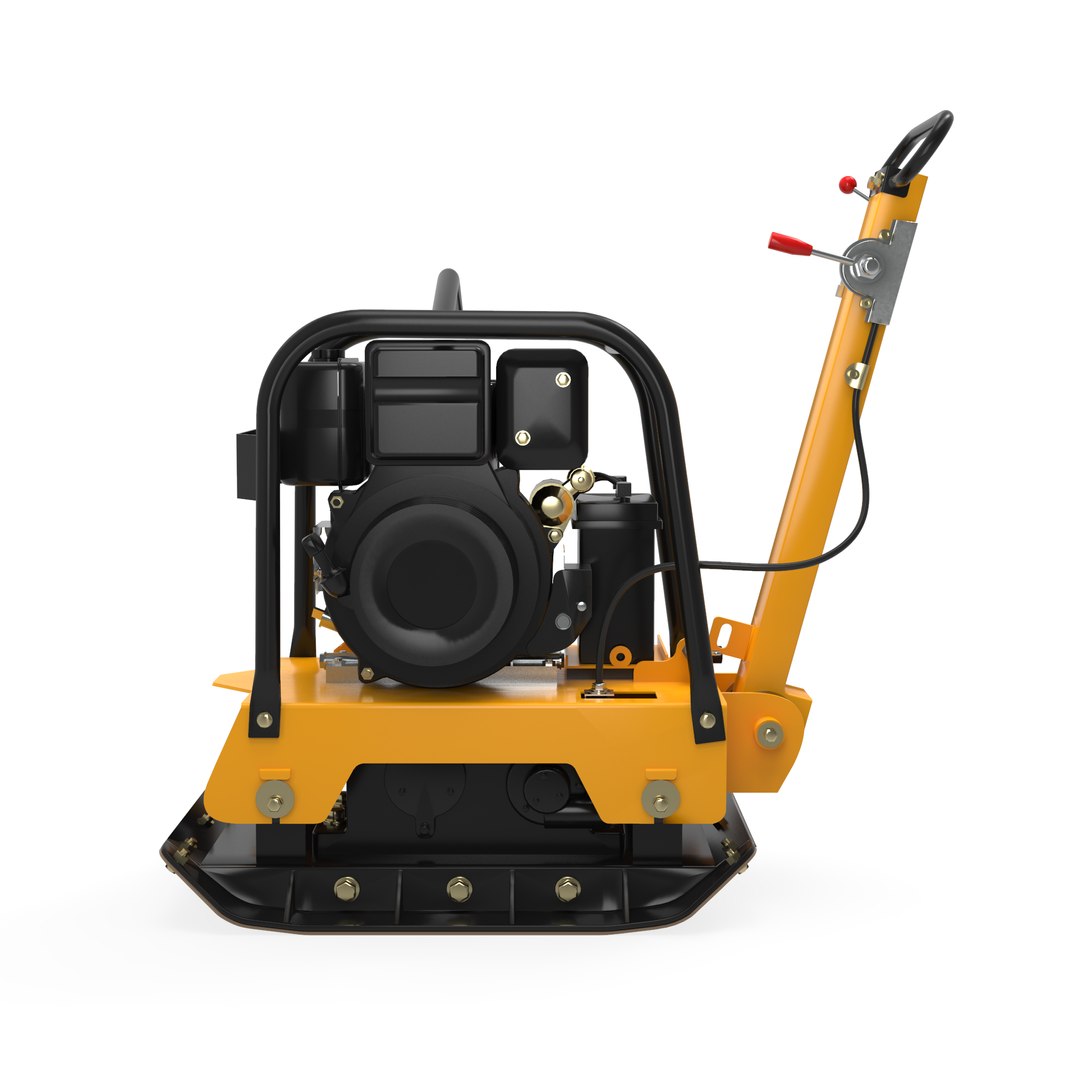 Diesel Vibratory Plate Compactor Model - TurboSquid 1983857