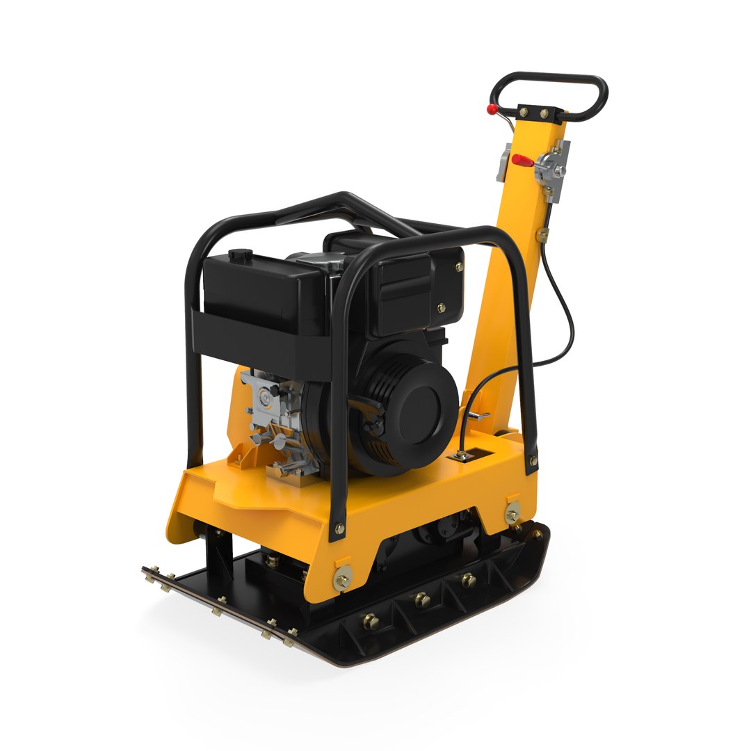 Diesel Vibratory Plate Compactor Model - TurboSquid 1983857