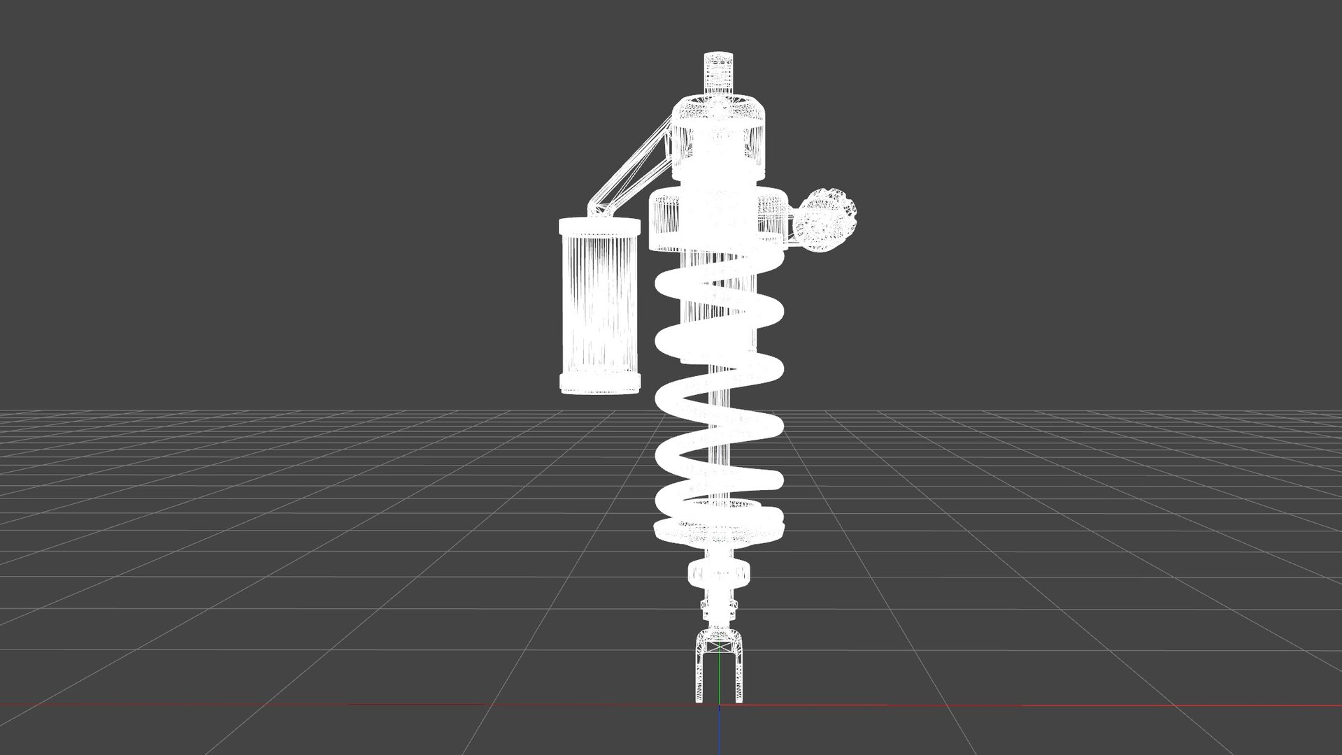 3D Shock absorber model - TurboSquid 2028183