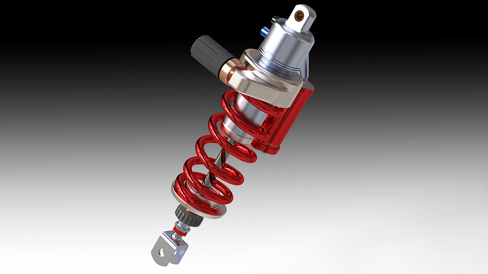 3D Shock absorber model - TurboSquid 2028183