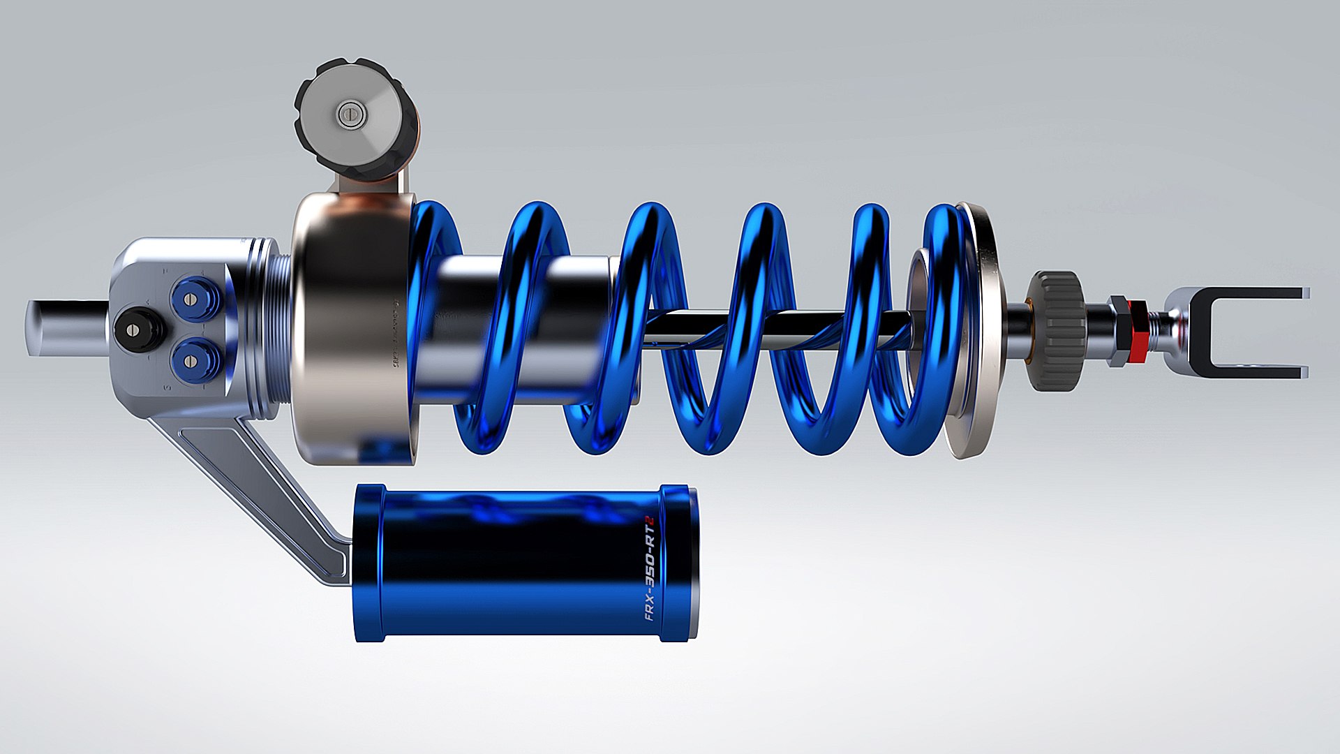 3D Shock absorber model - TurboSquid 2028183