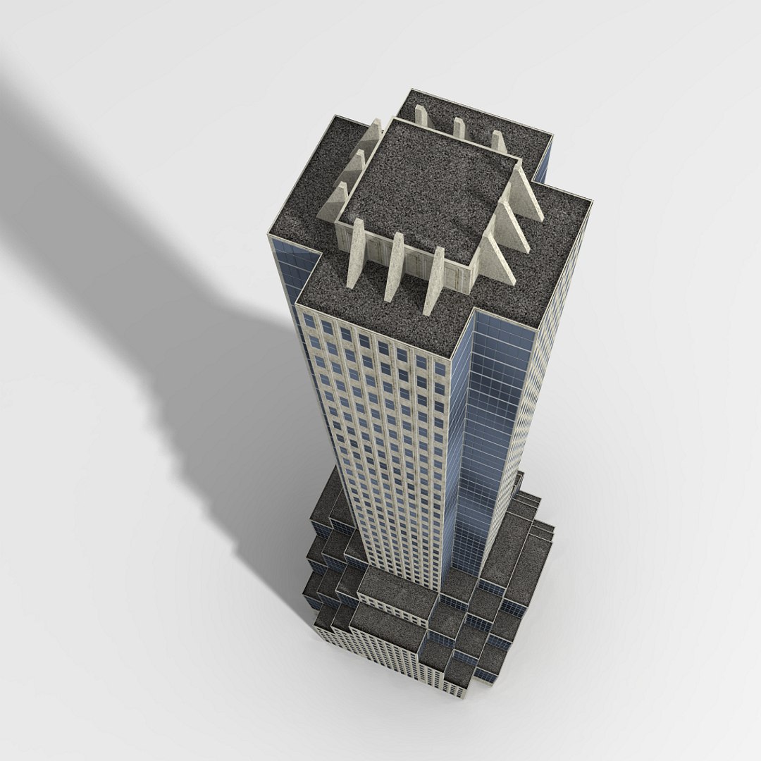 Custom Skyscraper 3ds