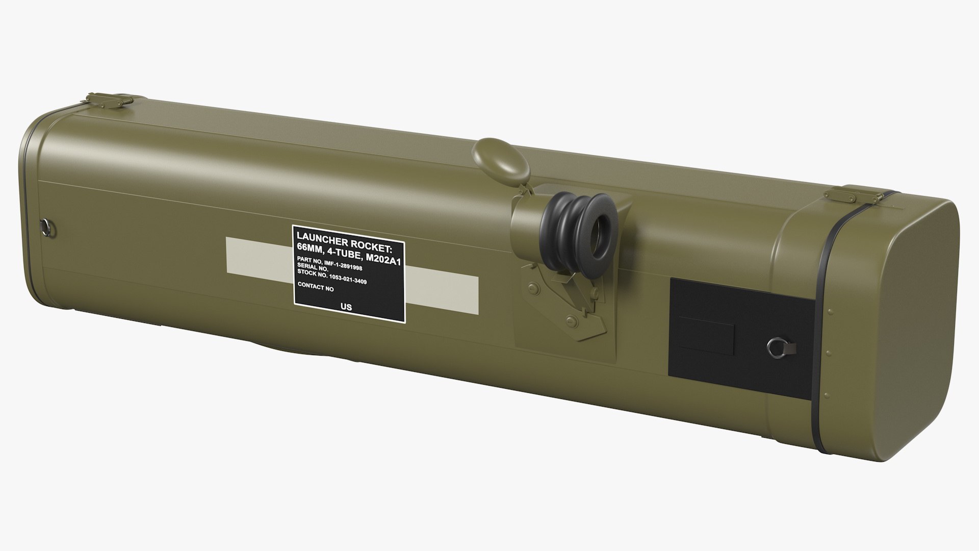 3D model incendiary rocket launcher m202a1 - TurboSquid 1602890