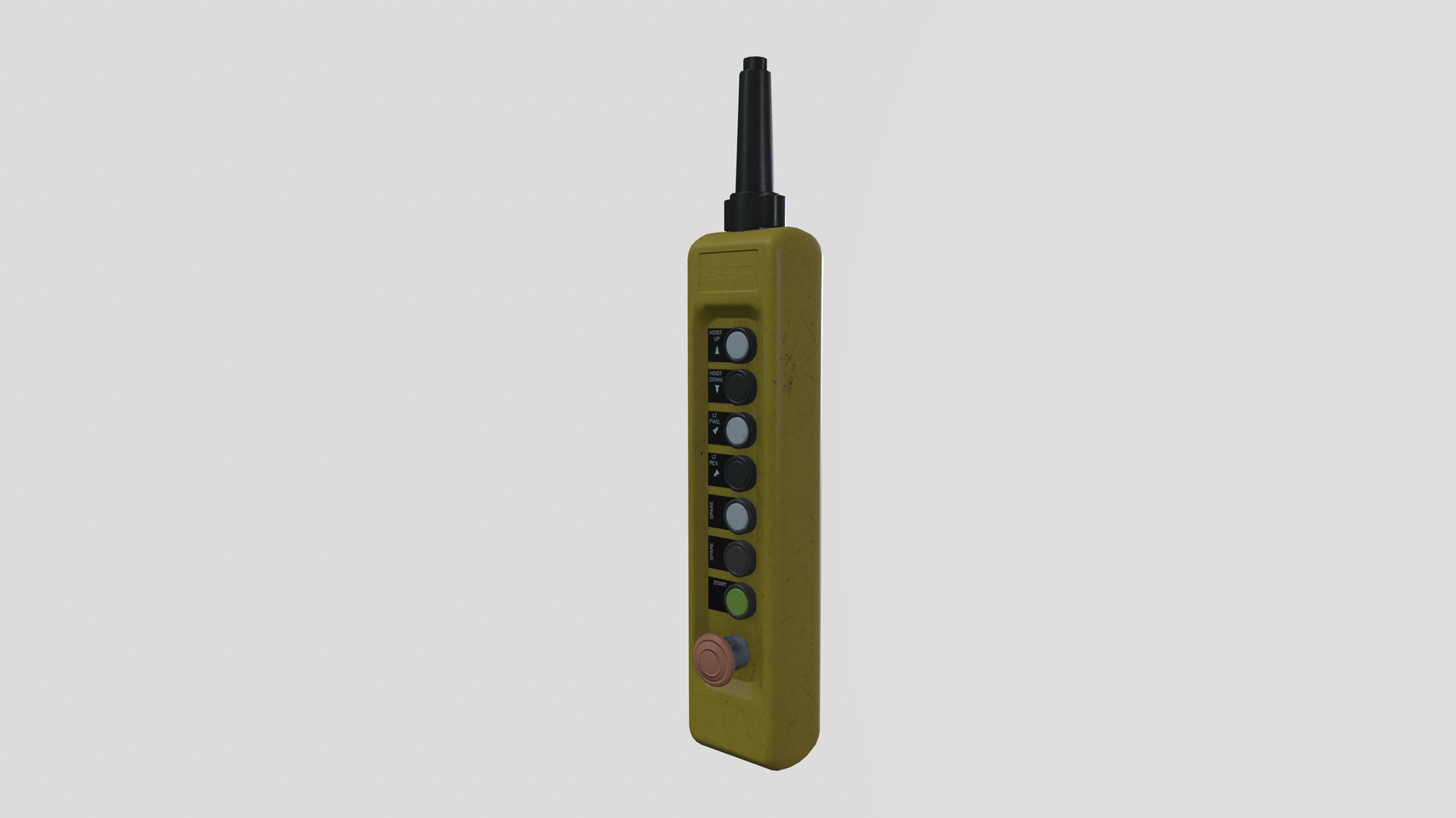 Lifting Pendant Controller 3D Model - TurboSquid 2284074