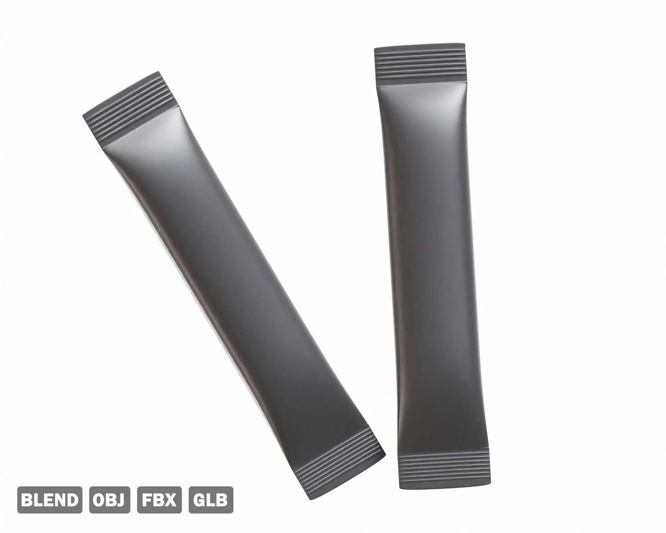 Sachets 3D Model - TurboSquid 2115071