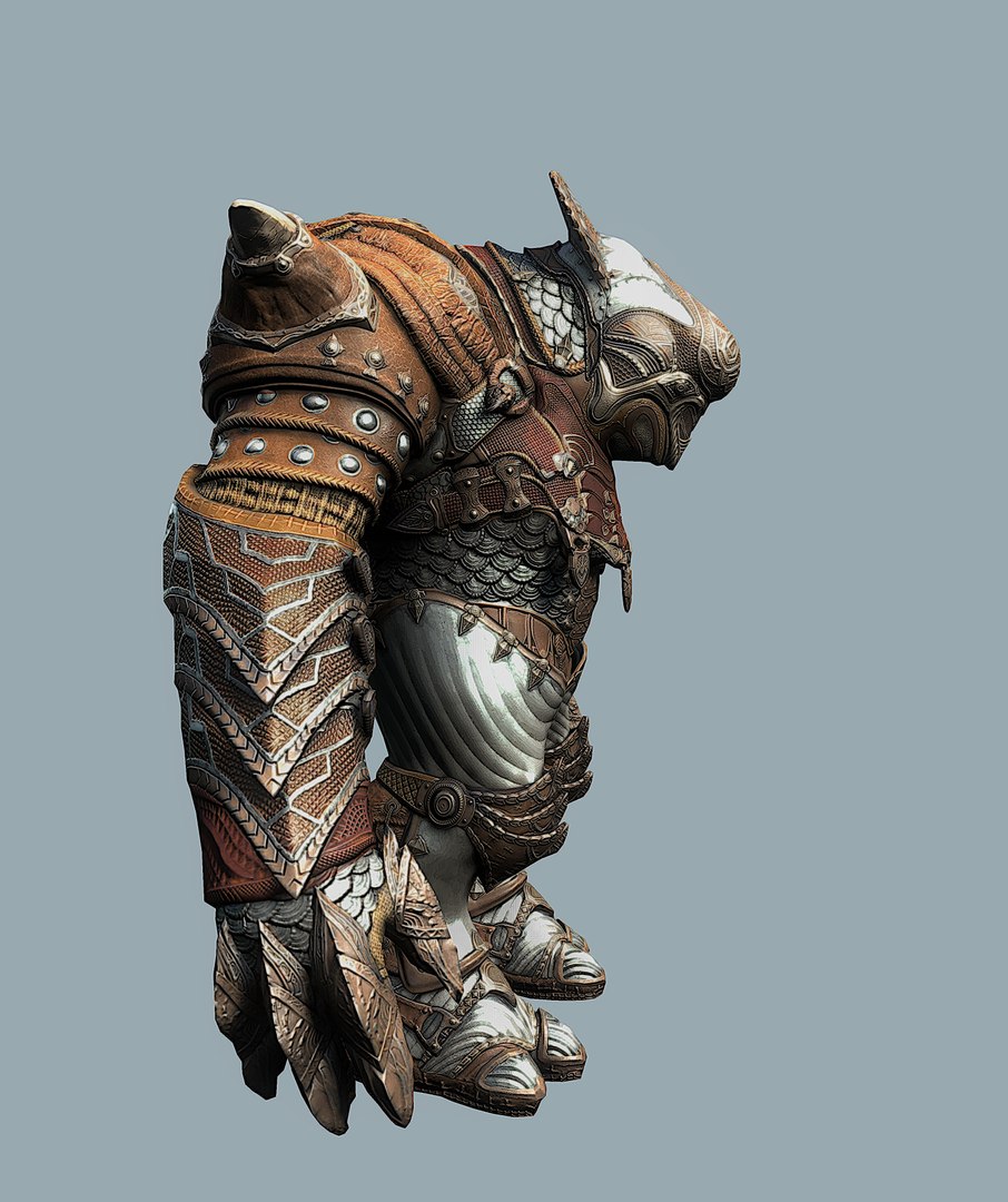 3ds max monster guardian