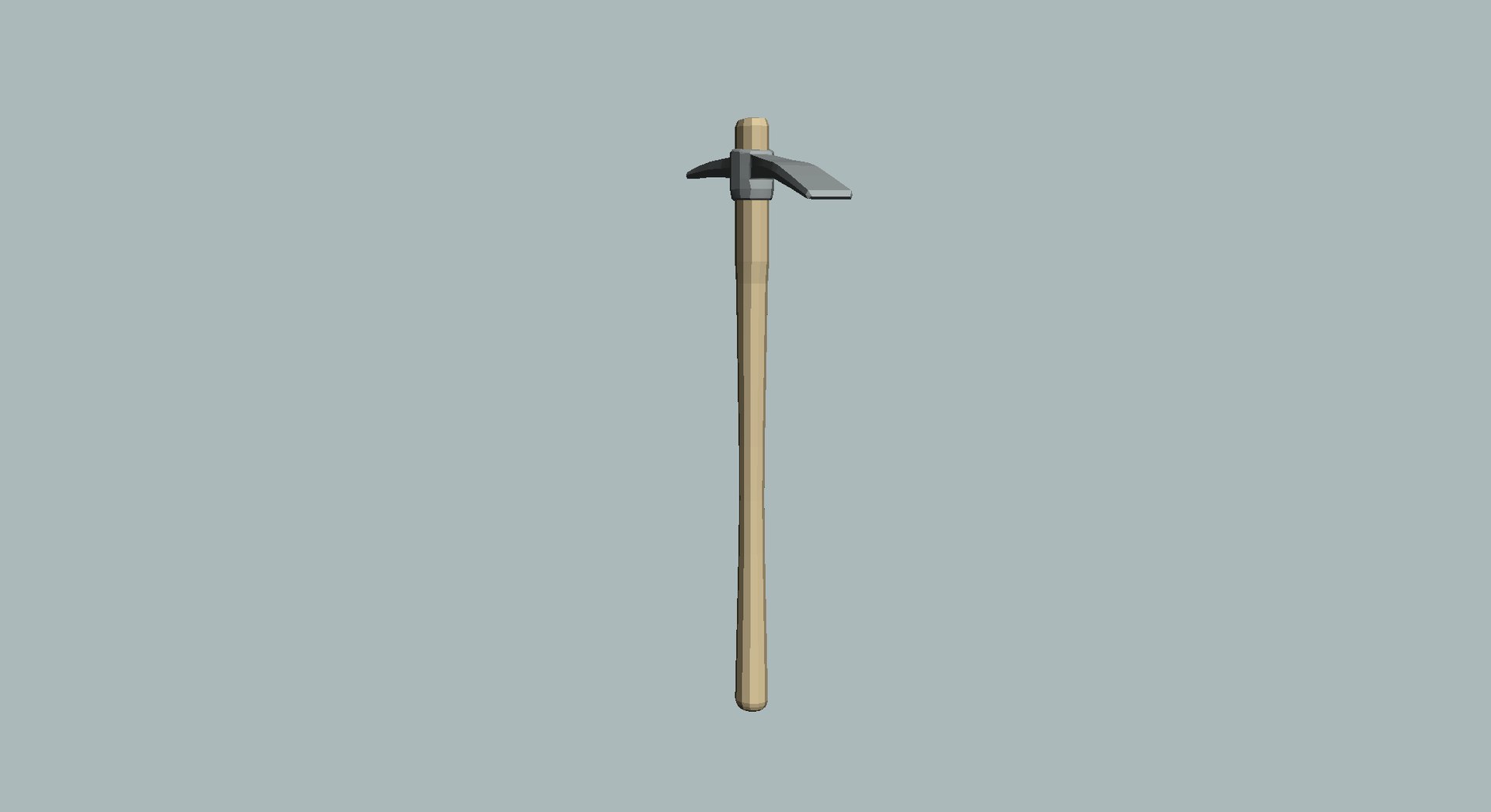 Low Poly Cartoon Pickaxe 3D Model - TurboSquid 2025450