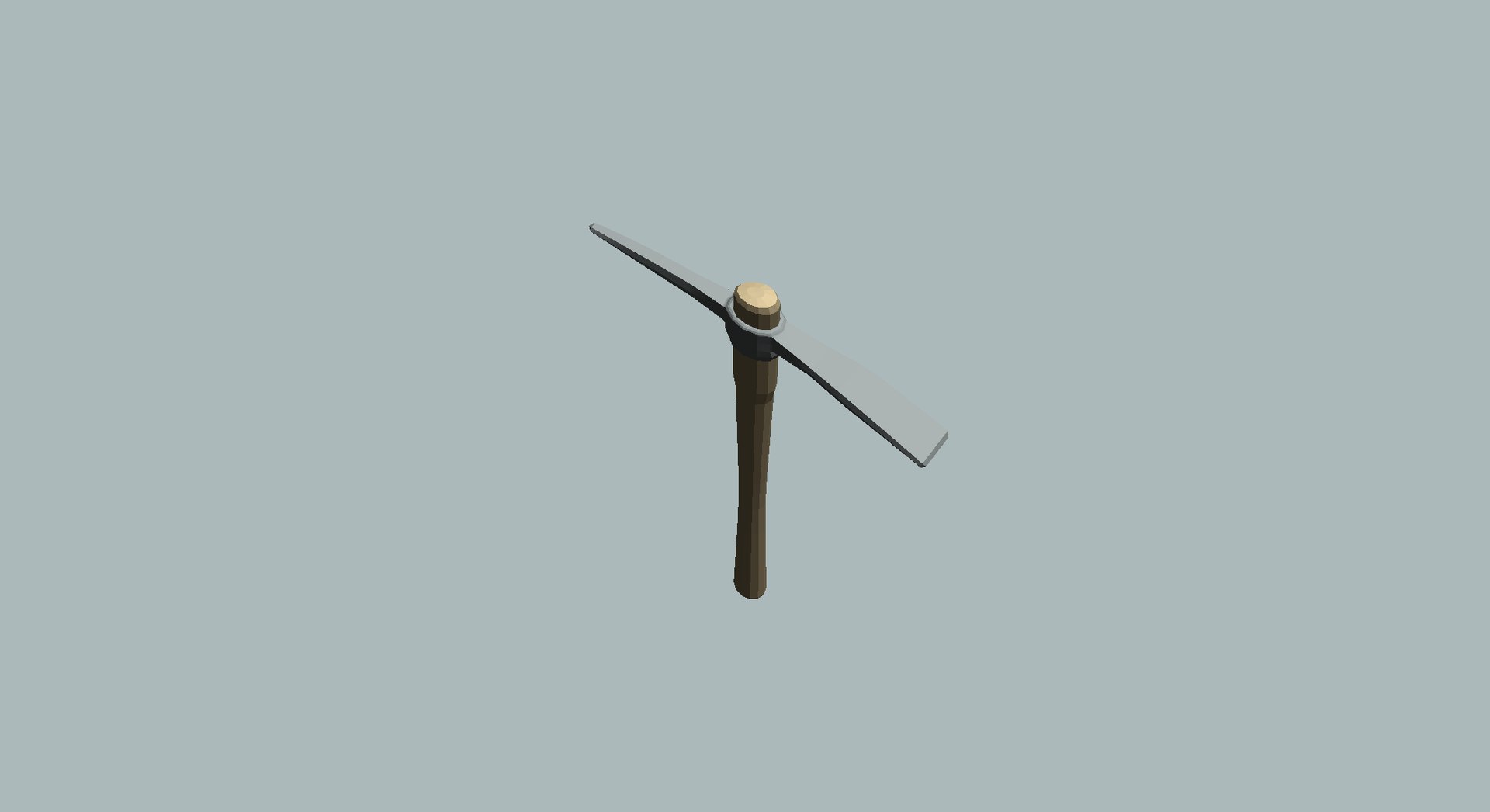 Low Poly Cartoon Pickaxe 3D Model - TurboSquid 2025450