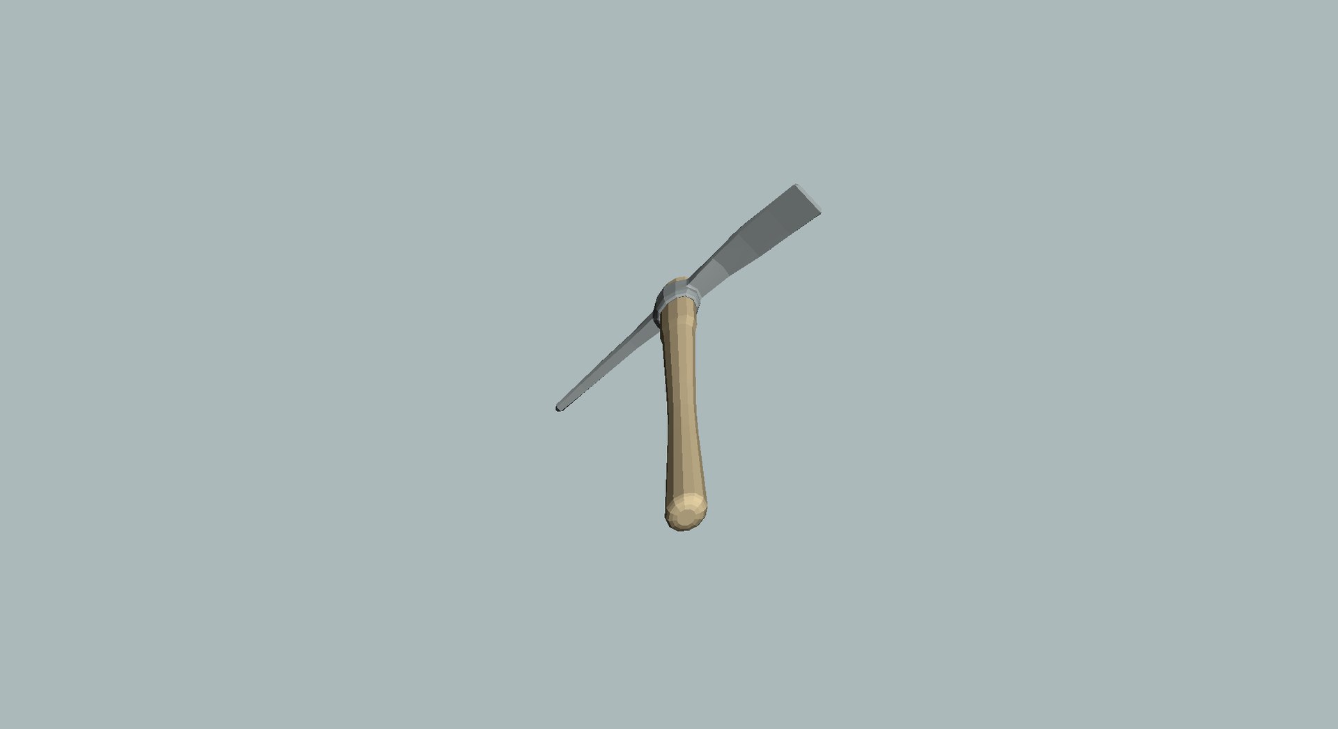 Low Poly Cartoon Pickaxe 3D Model - TurboSquid 2025450
