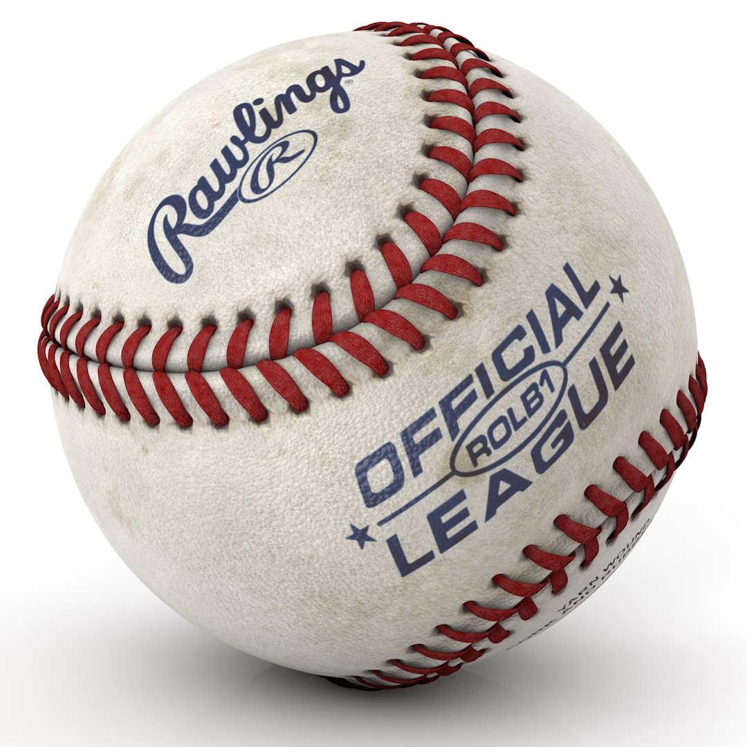 3d Model Of Modeled Baseball Pack Ball
