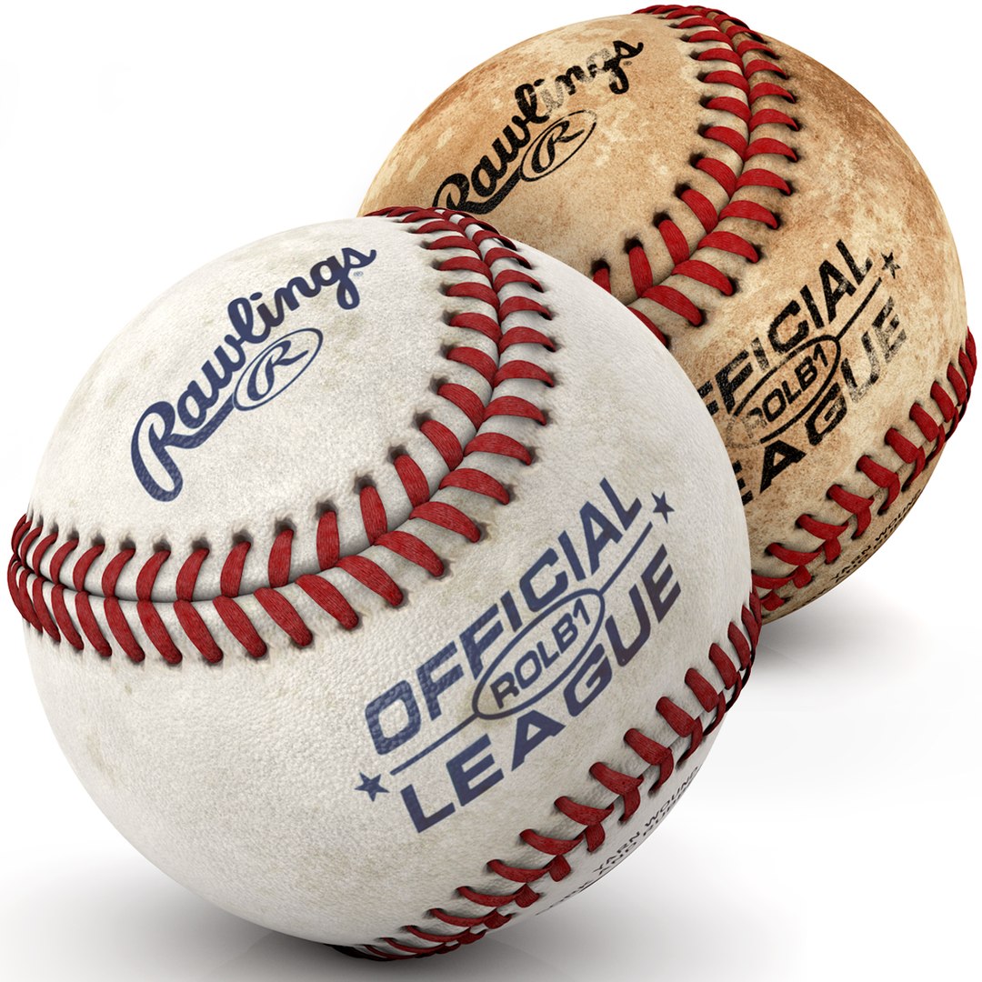 3d Model Of Modeled Baseball Pack Ball