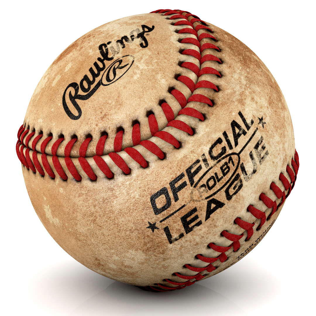 3d Model Of Modeled Baseball Pack Ball