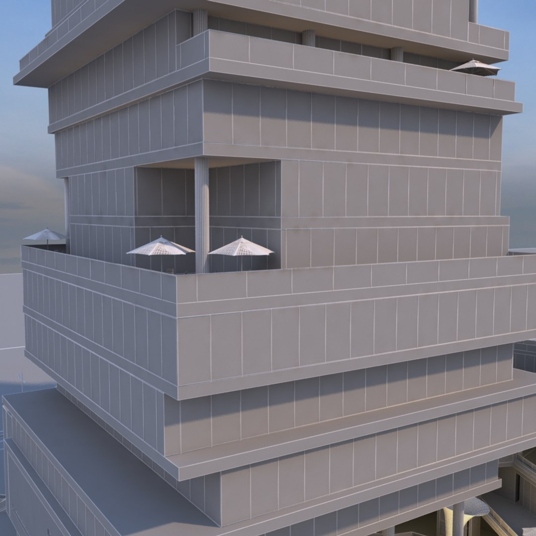 3D Cityscape 5 model - TurboSquid 2075068