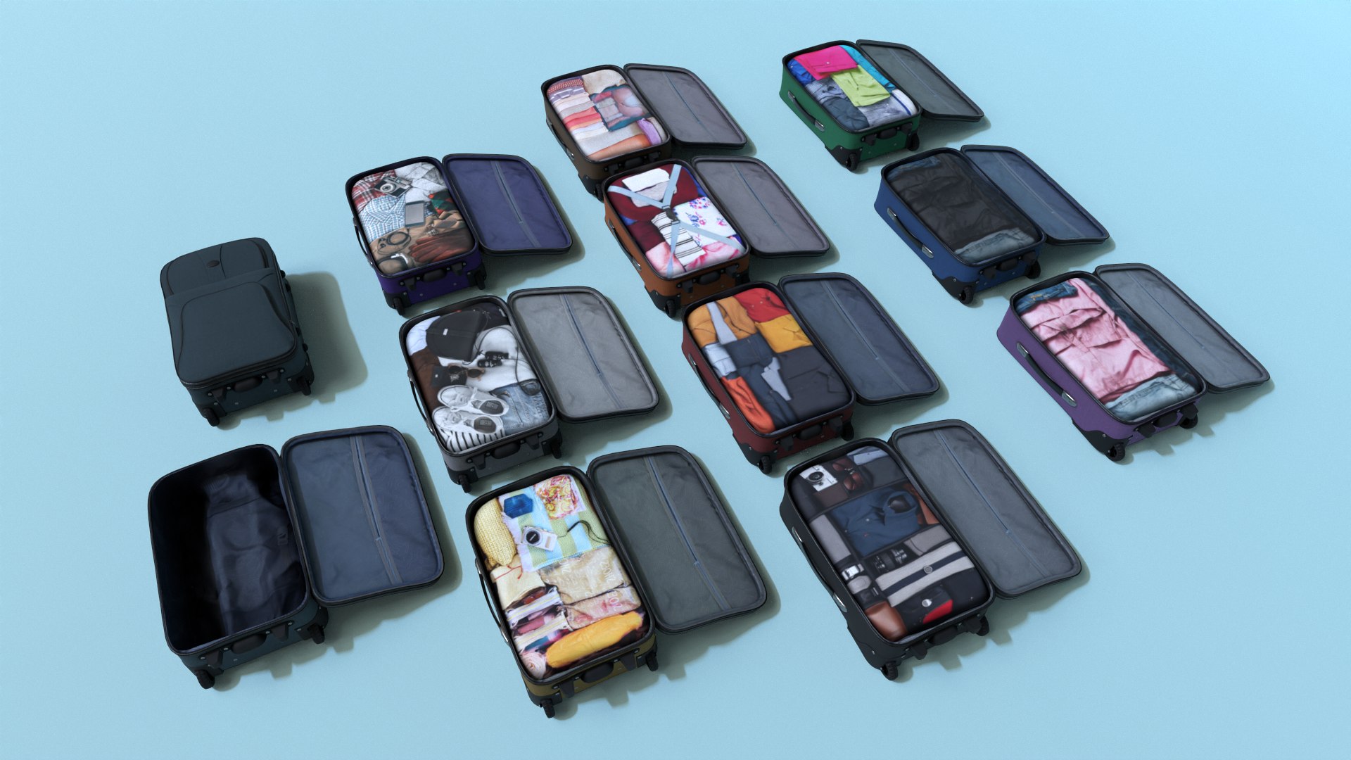 Suitcase 3D - TurboSquid 2122881