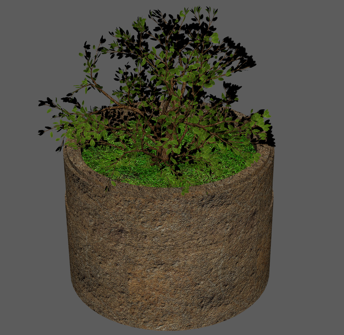 Free plant pot 3D model - TurboSquid 1397020