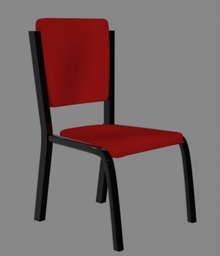 3d Conference Chair Model