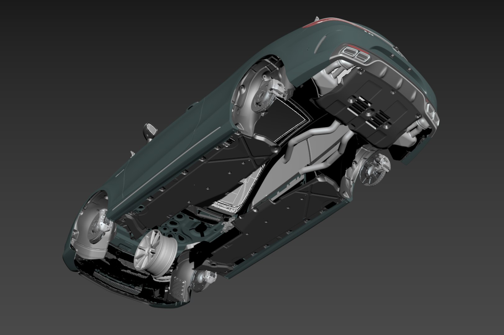 3D mercedes benz amg c217 - TurboSquid 1632329