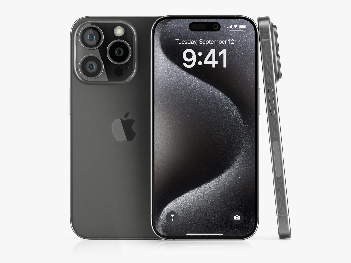 modelo 3d Colección Apple iPhone 15 Pro y iPhone 15 - TurboSquid 2143670