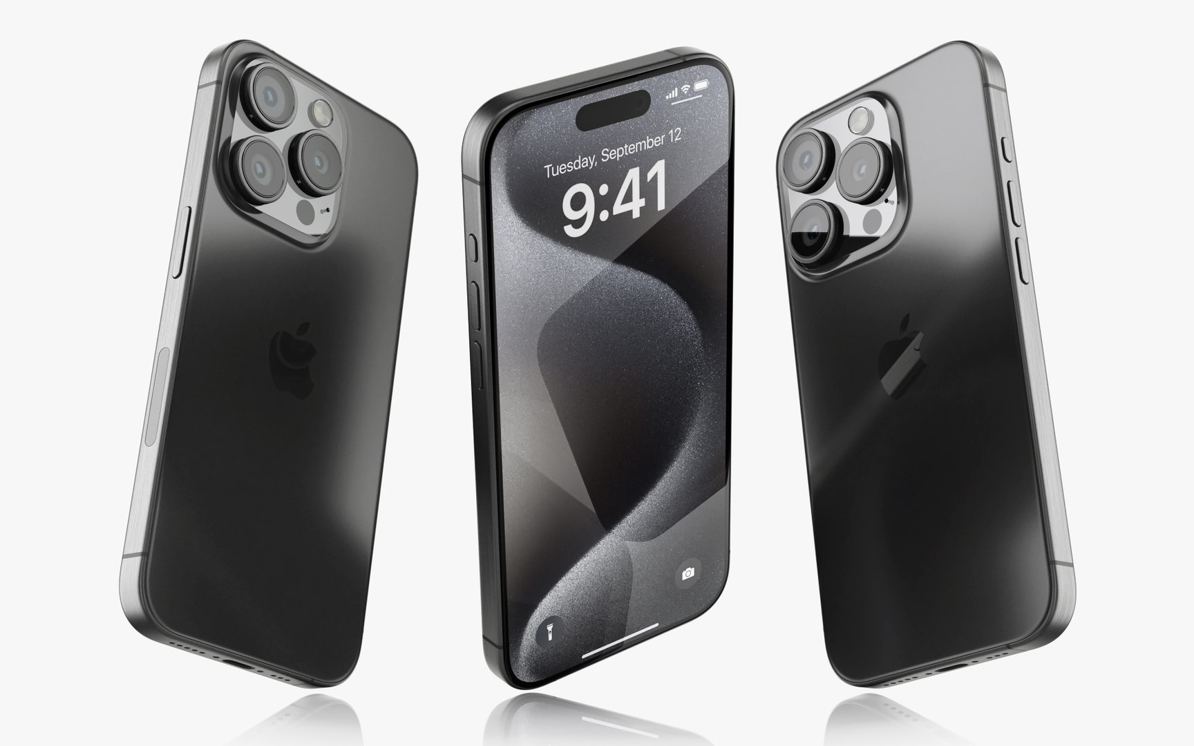 3D model Apple iPhone 15 Pro and iPhone 15 Collection - TurboSquid 2143670