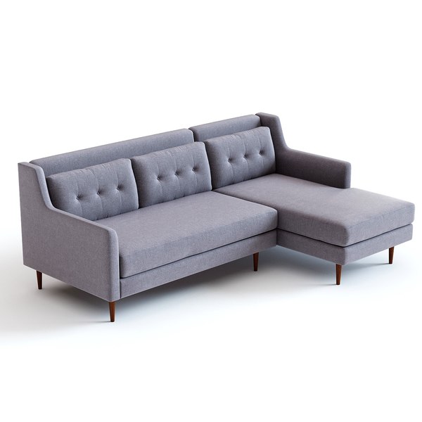 3D west elm crosby 2-piece - TurboSquid 1397500