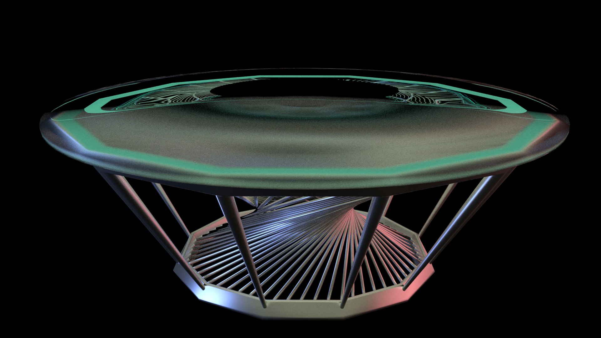 Table Spiral Rhinoceros 3D Model - TurboSquid 1606582