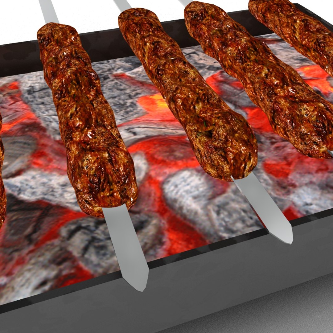3d Sheesh Kebab
