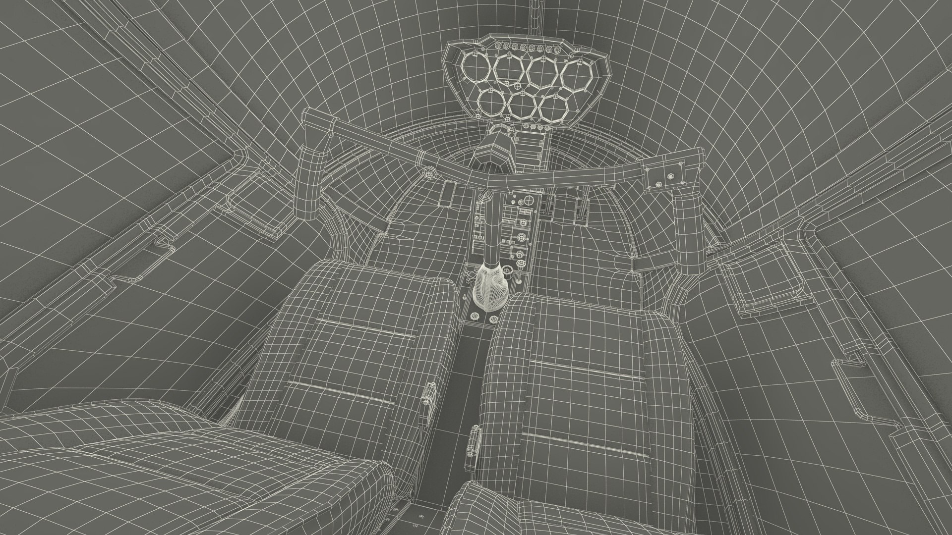 Helicopter Trainer Simulator Blue 3D - TurboSquid 2120471