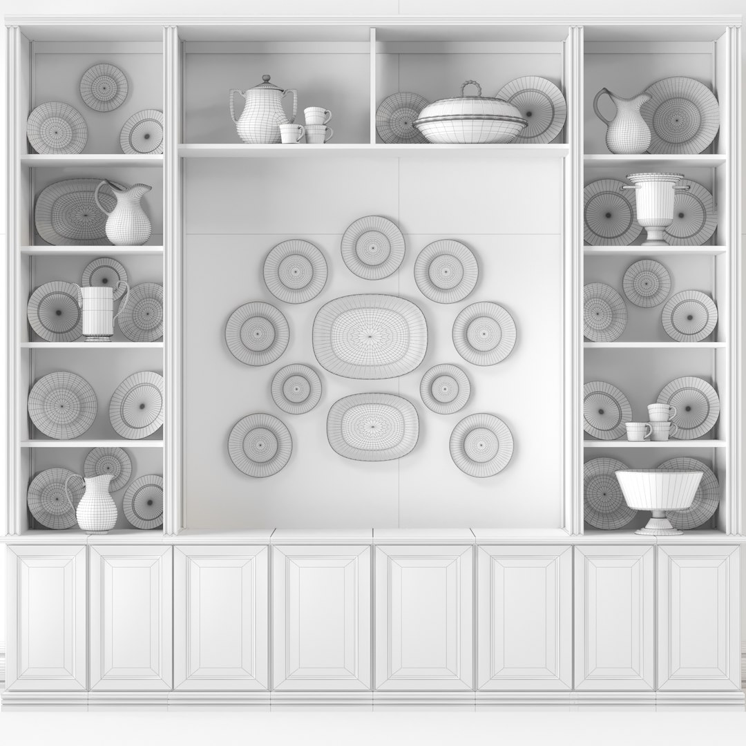 3D Dishes Model - TurboSquid 1400615