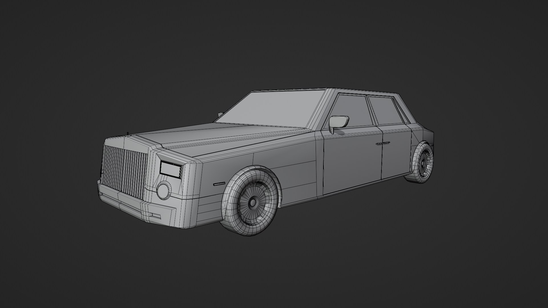 3D Low Poly Classic Car Model - TurboSquid 2226998