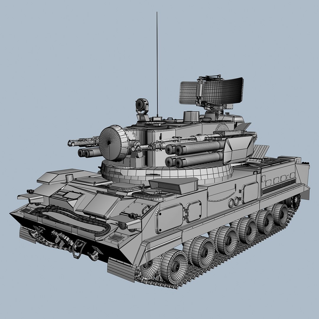 Russian Sa-19 Grison 3d Model