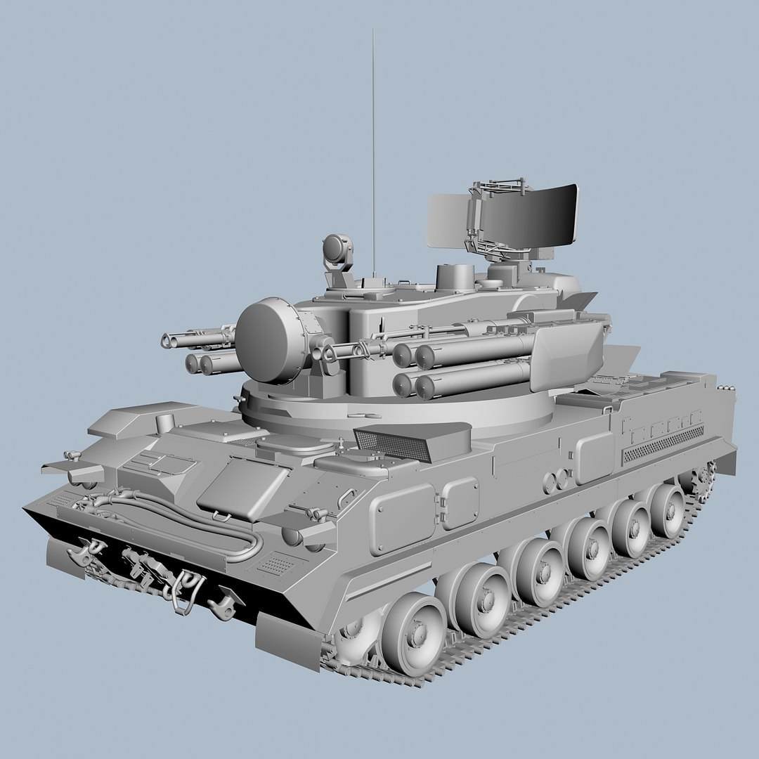 Russian Sa-19 Grison 3d Model