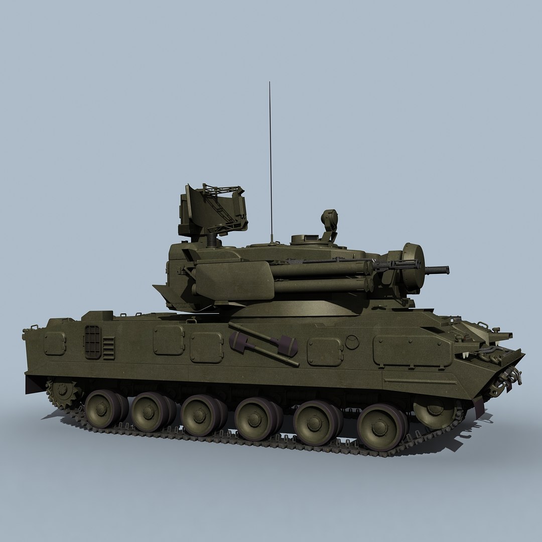 Russian Sa-19 Grison 3d Model