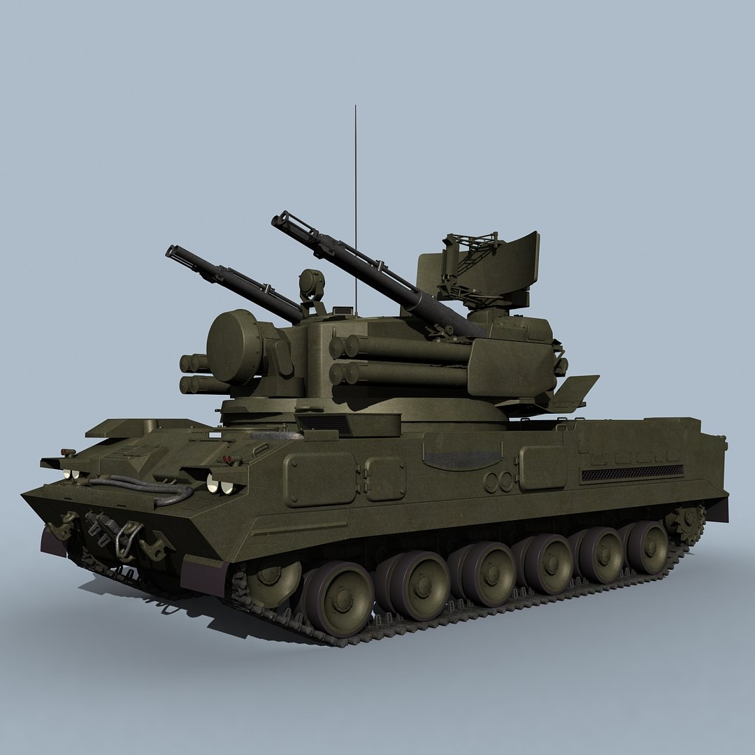 Russian Sa-19 Grison 3d Model