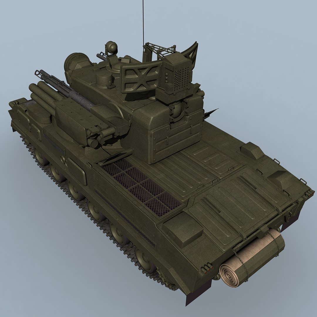 Russian Sa-19 Grison 3d Model