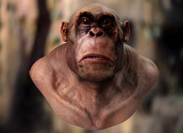 3d model apeman