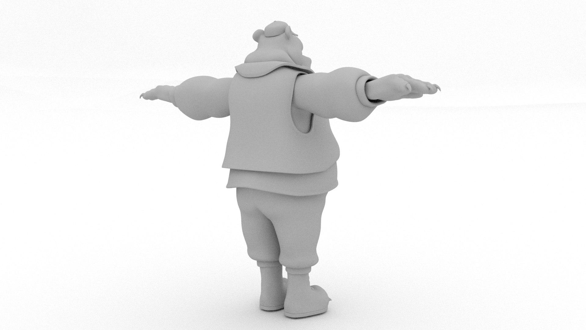 3D Character Chubby - TurboSquid 1705920