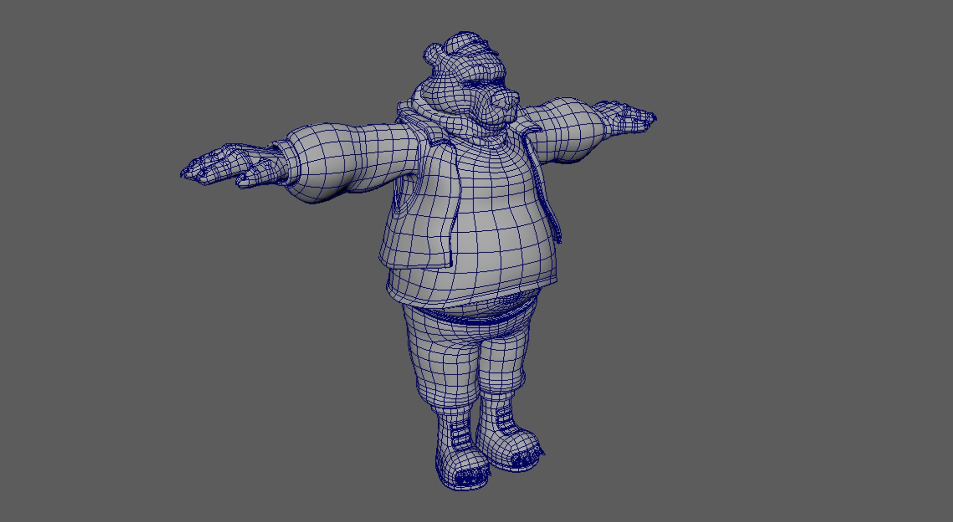 3D Character Chubby - TurboSquid 1705920