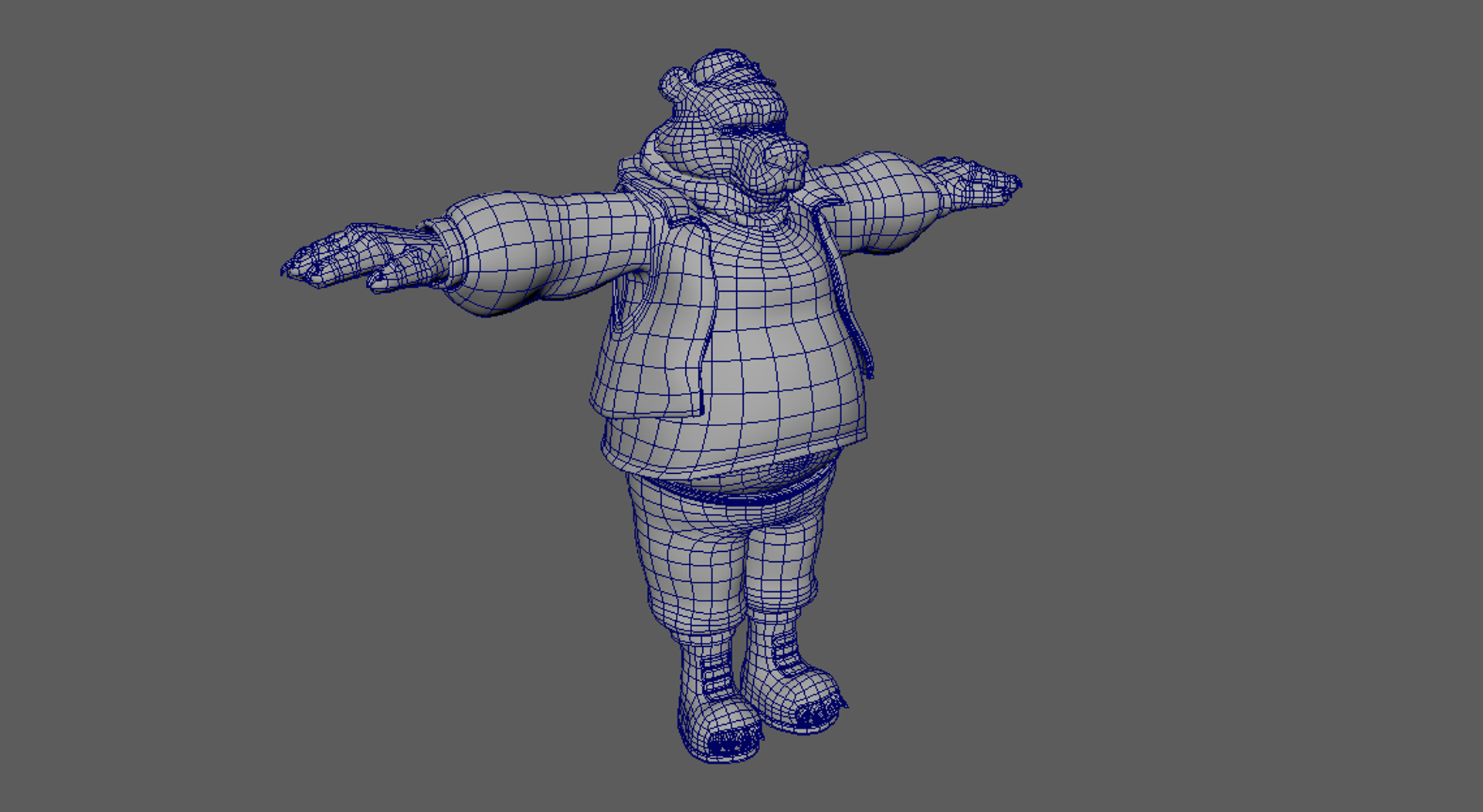3D character chubby - TurboSquid 1705920