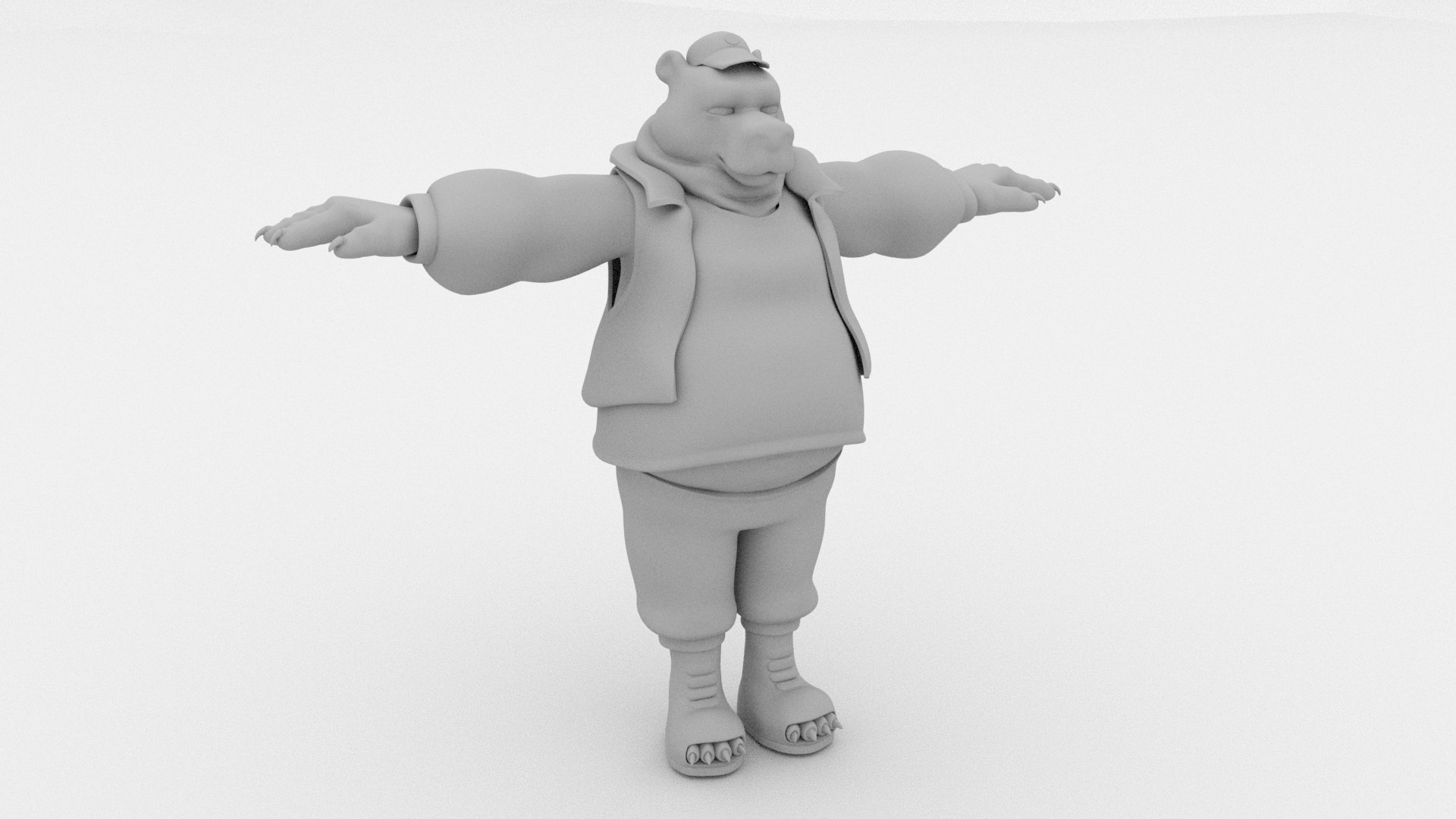 3D Character Chubby - TurboSquid 1705920