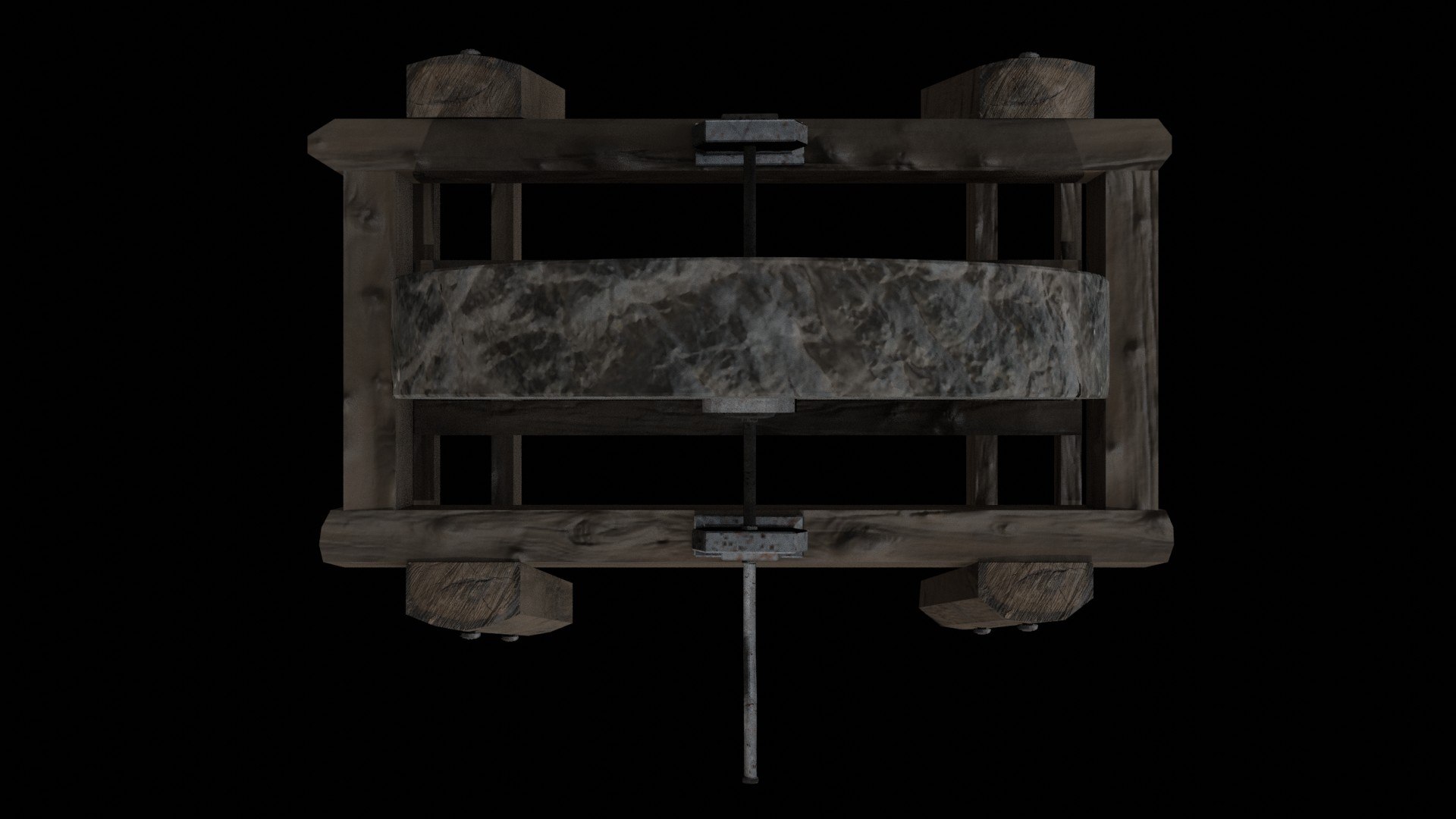 Medieval Grindstone Model - TurboSquid 1533286